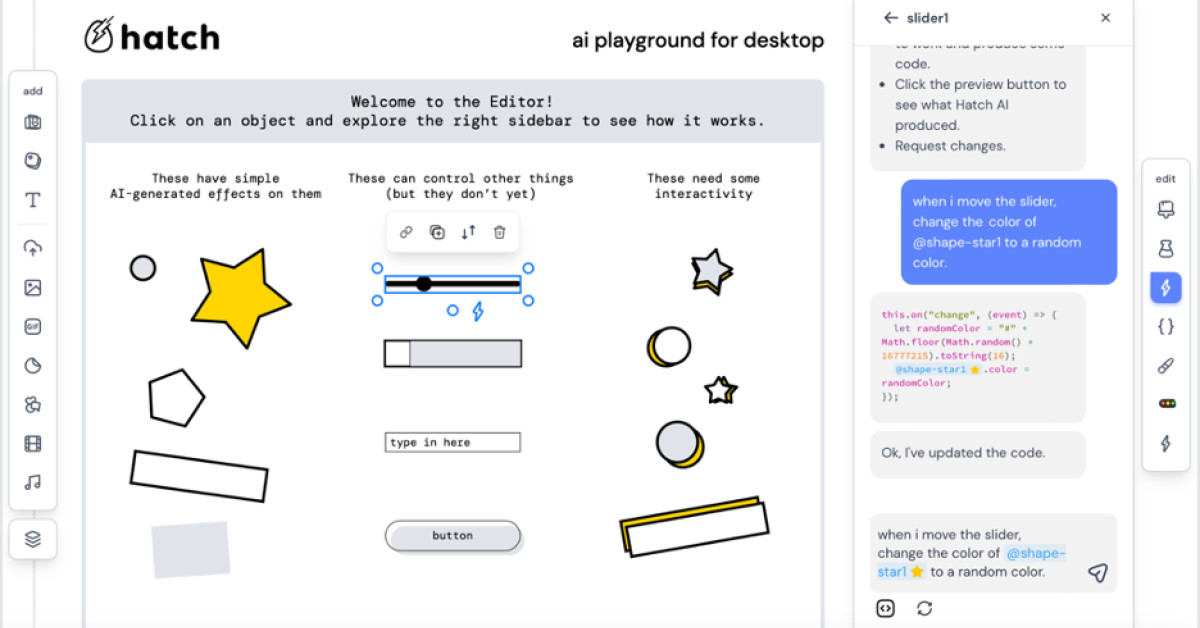 Hatch Releases Generative AI to Build Interactive Web Pages Directly ...