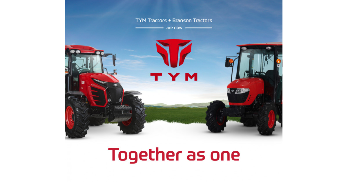 TYM USA and Branson Tractors Merge to Become TYM North America | Newswire
