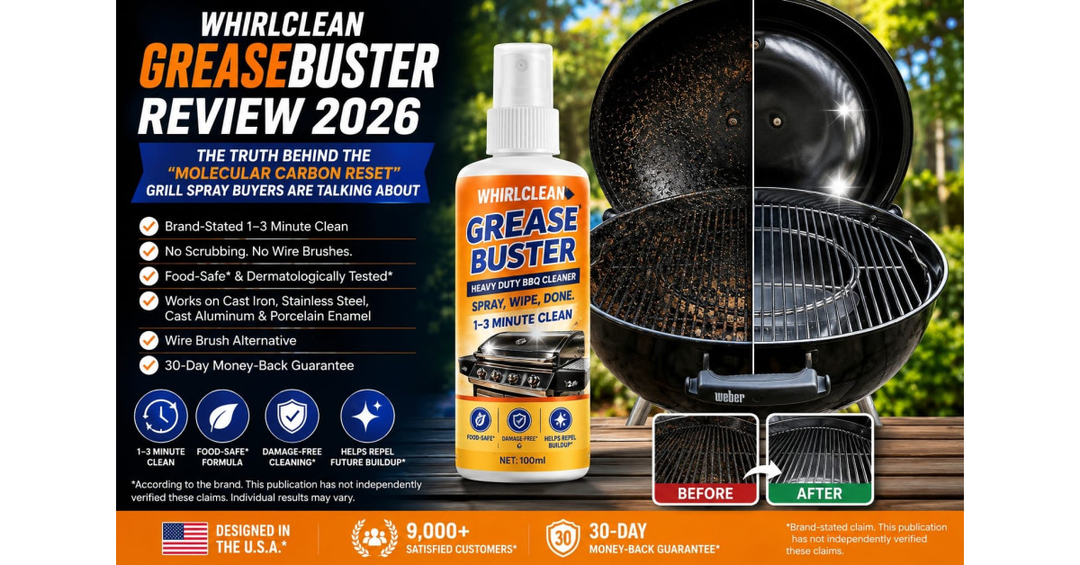 Whirlclean GreaseBuster Review 2026 Explores Why Grill Owners Are ...