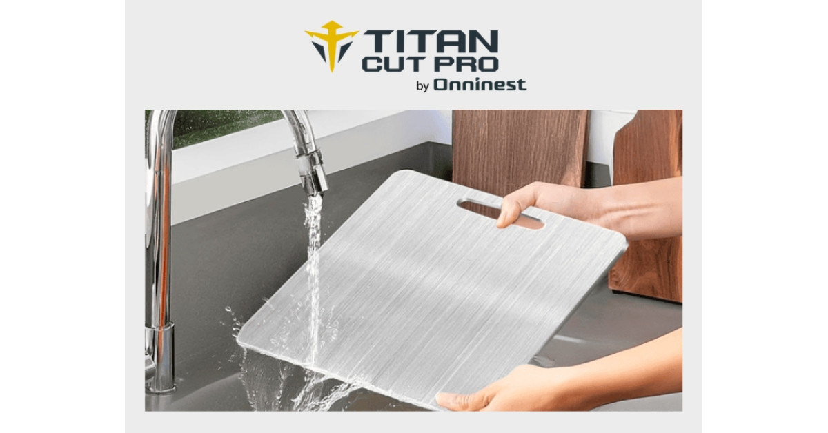 Titan Cut Pro Review: Titanium Cutting Board That Redefines Kitchen ...