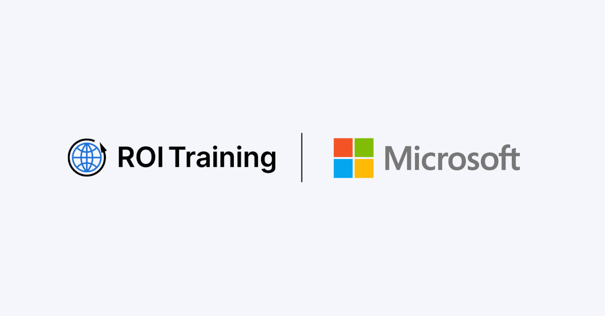 ROI Training Named a Microsoft Training Services Partner | Newswire