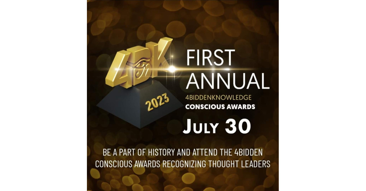 4biddenknowledge Announces First Annual 4BIDDEN Conscious Awards | Newswire