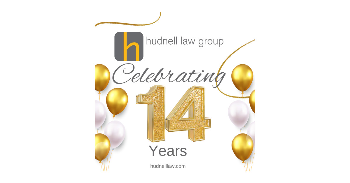 Hudnell Law Group Marks 14th Anniversary | Newswire