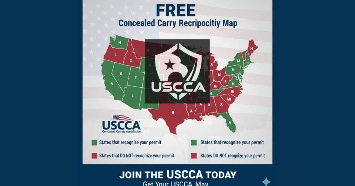 USCCA Free 2026 Concealed Carry Reciprocity Map: What You Need To Know ...