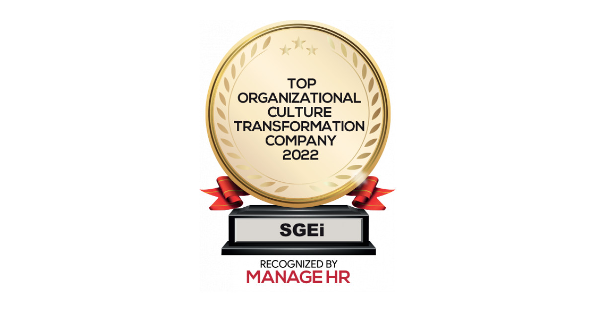 Manage HR Magazine Recognizes SGEi as a Top Ten Organizational Culture ...