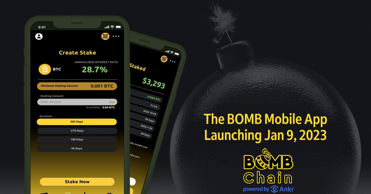 BOMB Money Announces Release Date for Their Mobile App and Blockchain ...