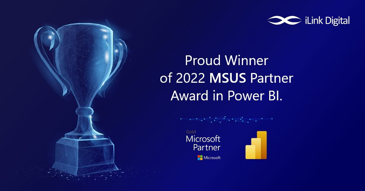 iLink Wins MSUS Partner Award in Power BI for the Second Year in a Row | Newswire