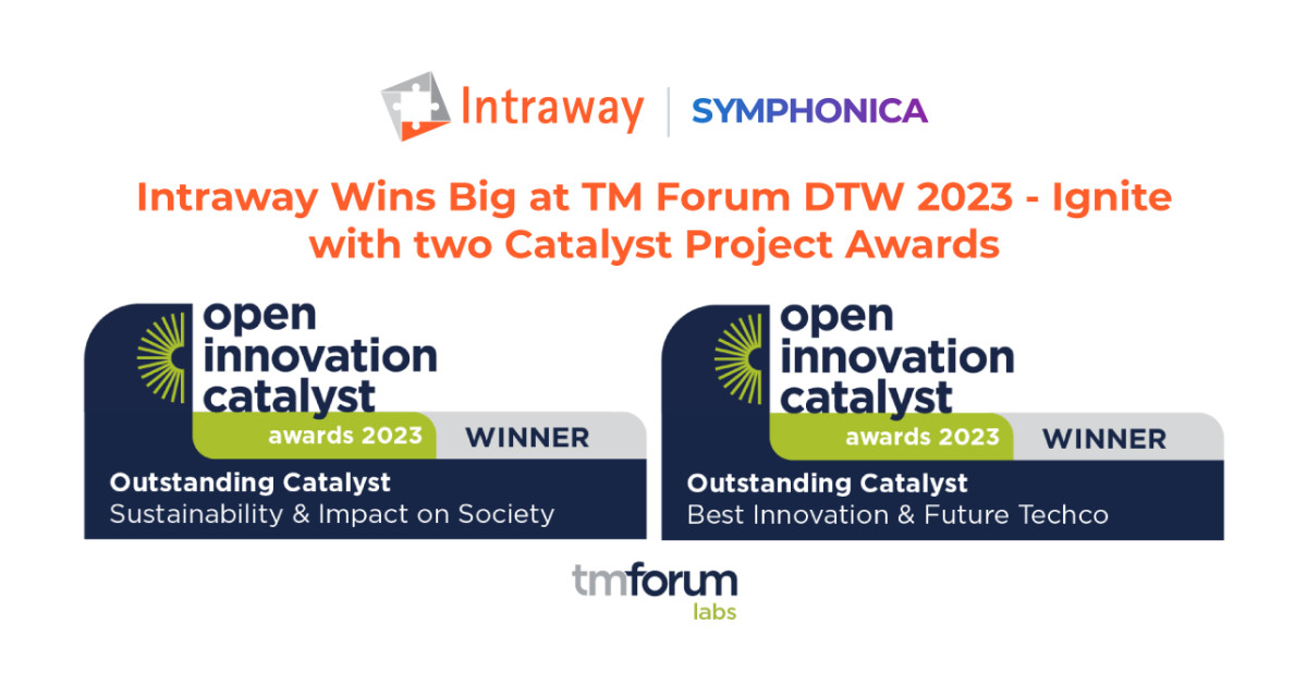 Intraway Wins Big at TM Forum ‘DTW 2023 – Ignite’ With Two Catalyst ...