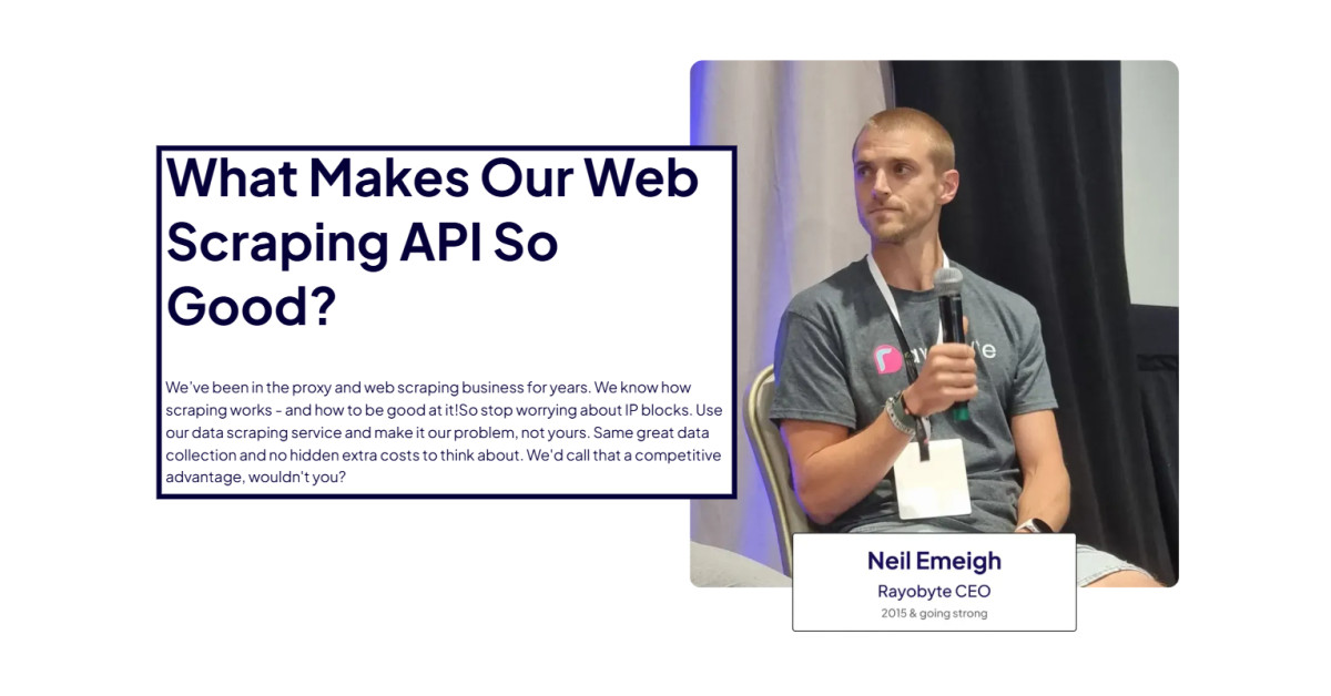 Rayobyte Launches Web Scraper API: Revolutionizing Data Extraction at Scale | Newswire