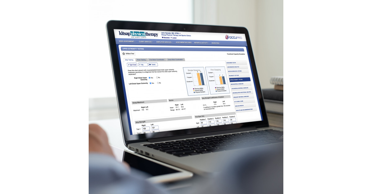 Kitsap Physical Therapy Chooses OccuPro to Better Serve Injured Workers ...