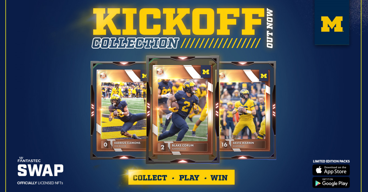 Michigan Wolverines and Fantastec SWAP Create Unique Digital ...