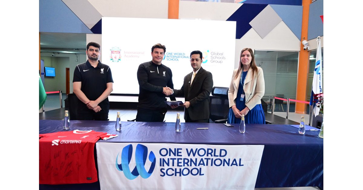 One World International School in Riyadh Signs Agreement With Liverpool ...