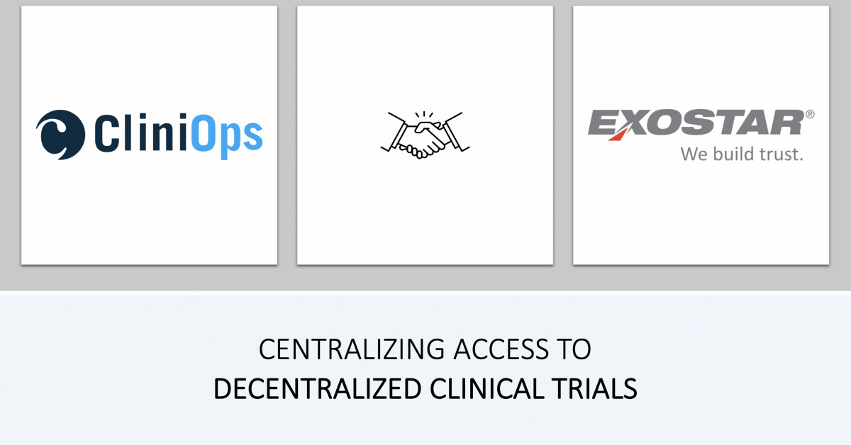 CliniOps Connects With Exostar to Deliver a Unified Access Experience ...