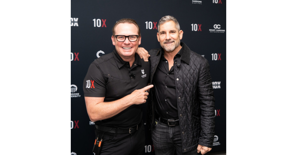 Cardone Ventures, Co-Founded by Grant Cardone and Brandon Dawson, and ...