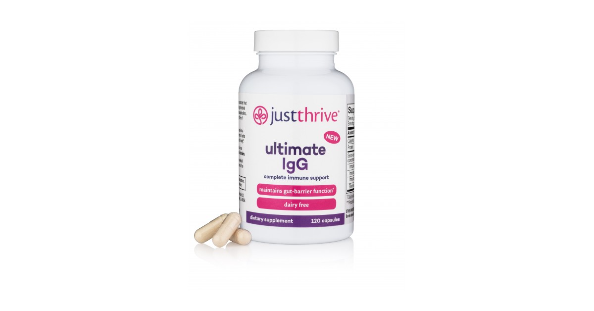 Just Thrive® Releases Immune-Boosting Supplement, Ultimate IgG | Newswire