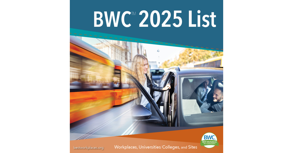 Best Workplaces for Commuters Unveils 2025 List Featuring Over 800 ...
