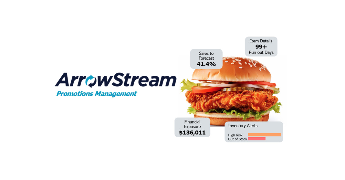 ArrowStream Launches "Promotions Management" Module, Transforming ...