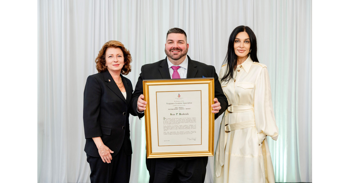 Fragrance Creators Honors Sean P. Broderick With 2025 Eric Bruell ...