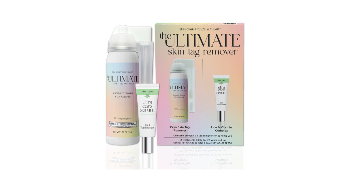 CryoConcepts, LP Debuts Skin Clinic - the Ultimate Skin Tag Remover ...