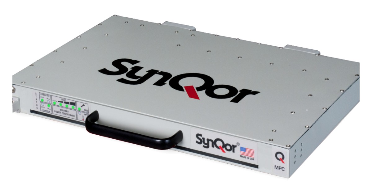 SynQor® Releases an Advanced Military-Grade DC Output, Shallow Rack ...