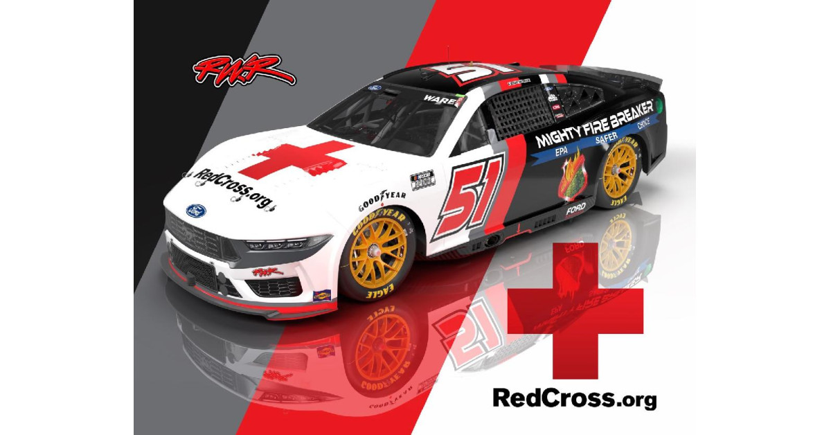 Mighty Fire Breaker & The American Red Cross Join Nascar & RWR | Newswire