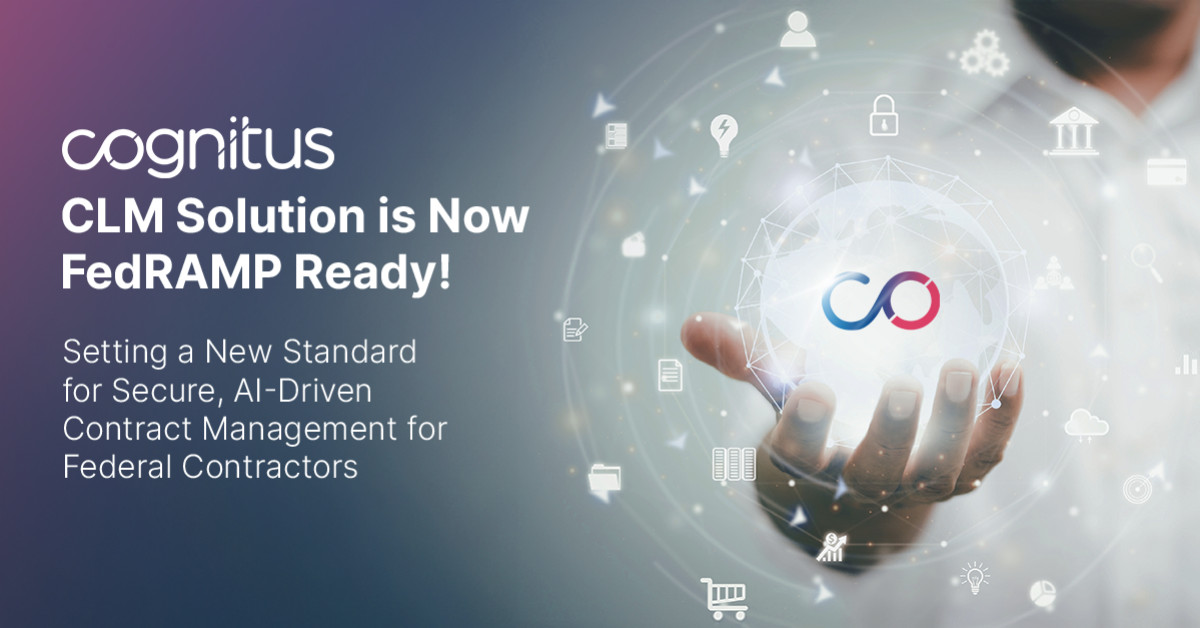 Cognitus' CLM Solution Achieves FedRAMP Ready Status | Newswire