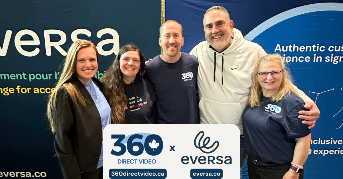 Inclusivity Knows No Borders: 360 Direct Video Teams Up With Eversa for Global Impact | Newswire