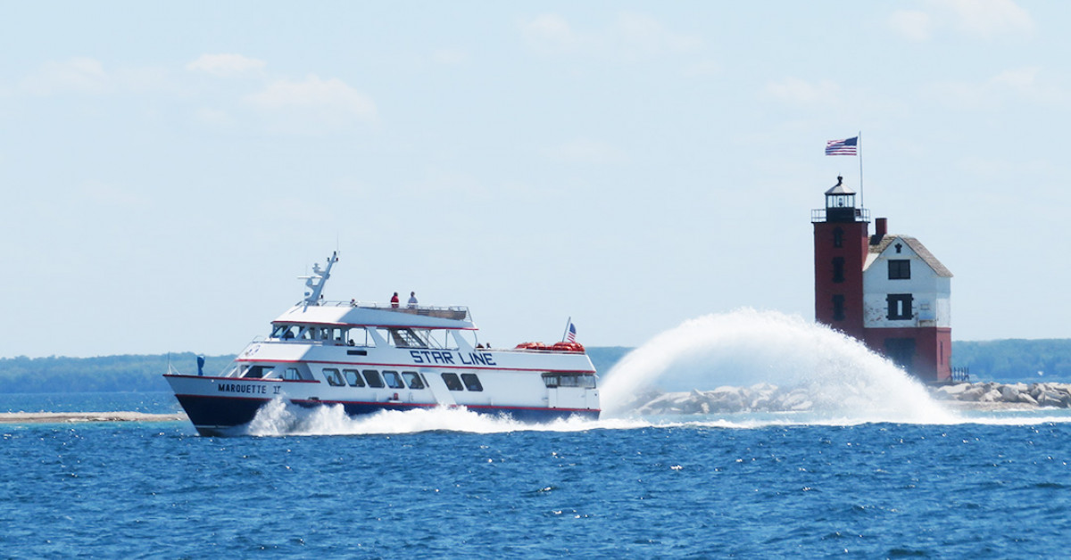 Mackinac Island Ferry Company is the First Ferry Company in Michigan to ...