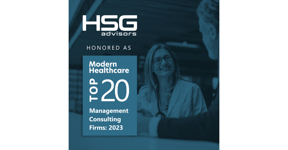 HSG Advisors Ranked a Top 20 Healthcare Consultancy by Modern ...