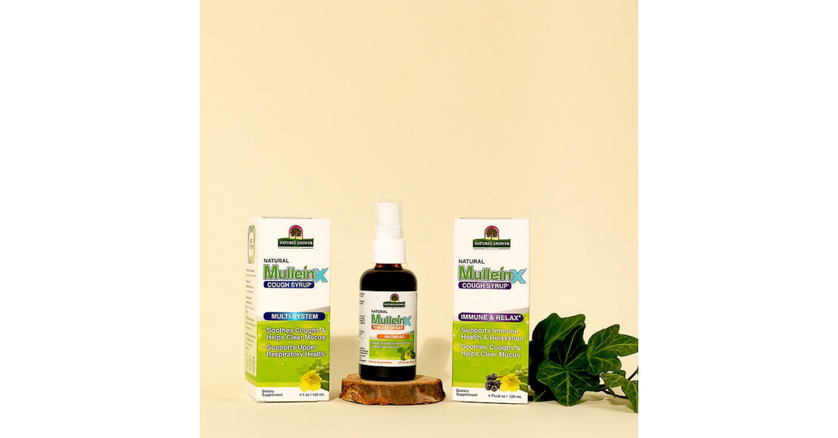Nature's Answer Introduces Natural Mullein-X™ Cough^ Syrup to Support a ...
