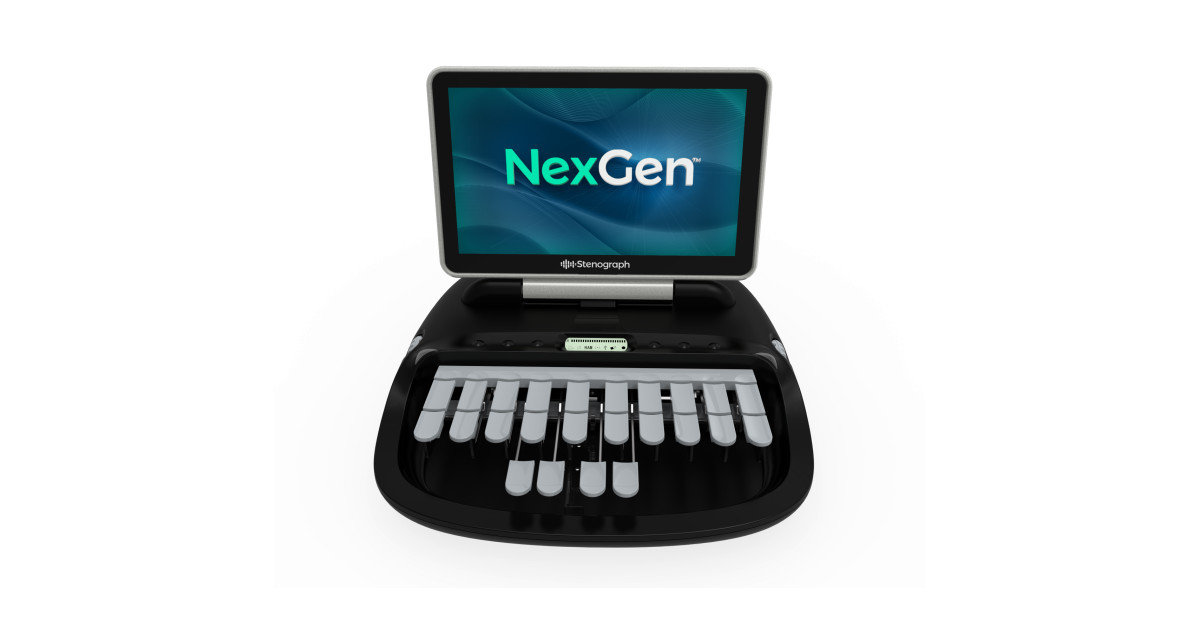 Stenograph Announces the Release of Their Latest Writer, NexGen | Newswire