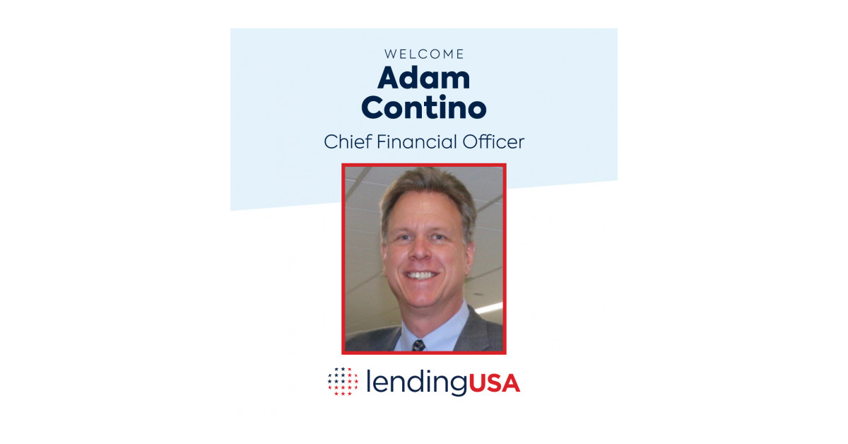 LendingUSA Appoints Adam Contino as Its New Chief Financial Officer ...