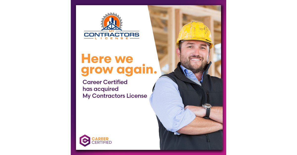 Career Certified Extends Its Investment in the Fast-Growing ...