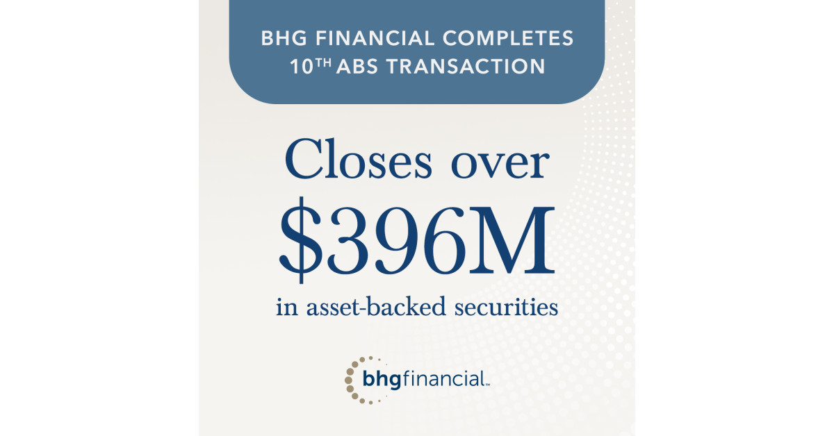 BHG Financial Closes Its 10th ABS Transaction | Newswire