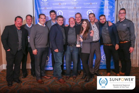 SunPower by Hooked on Solar Honored With SunPower 2018 "Residential ...