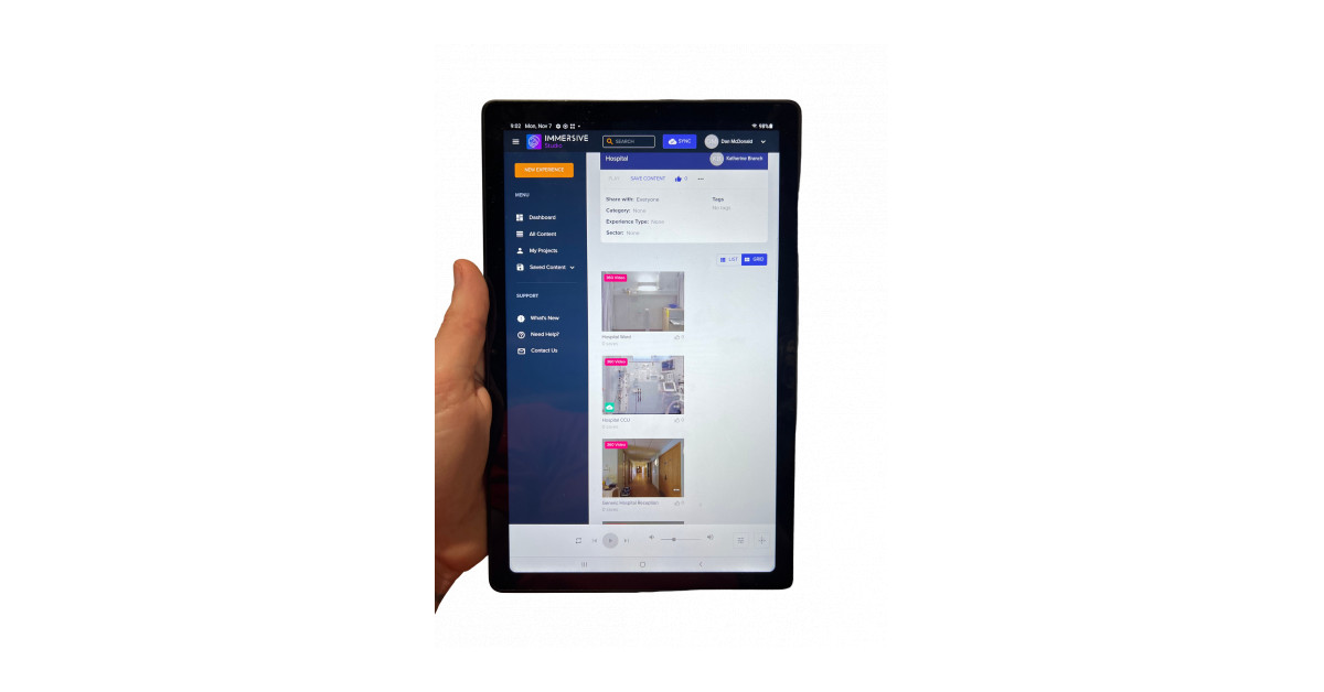 Echo Healthcare Releases New Immersive Studio Software | Newswire
