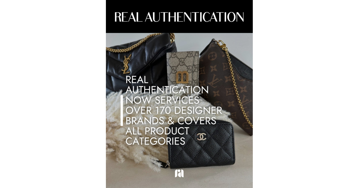 Real Authentication Services Cover 170+ Designer Brands and All Major Product Categories | Newswire