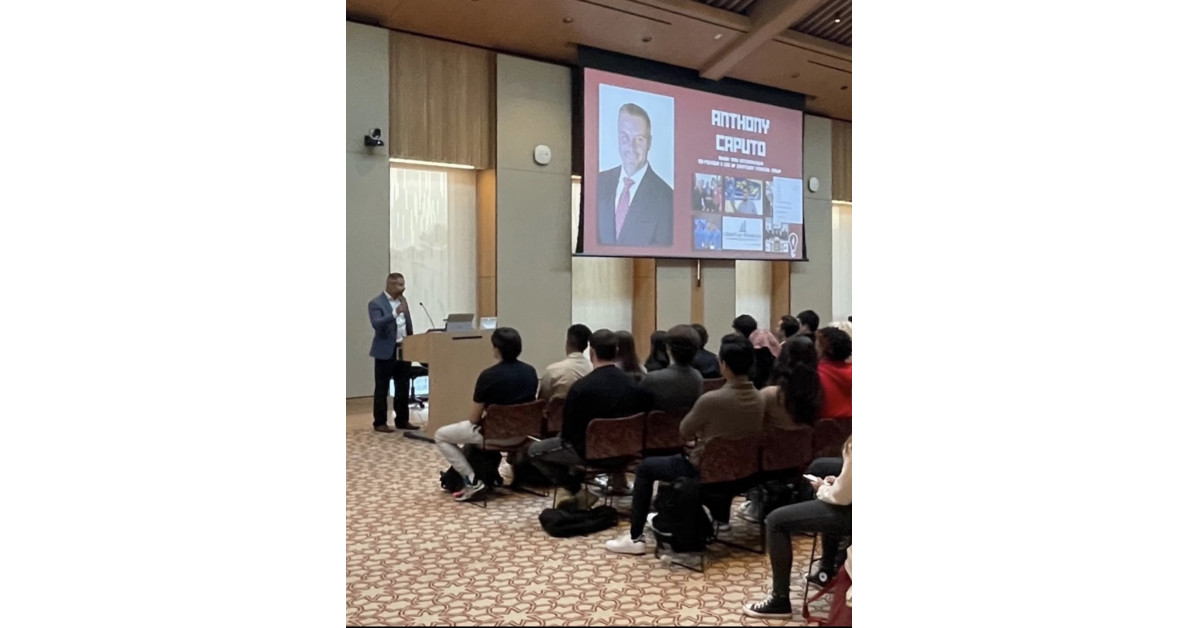 GRANTvest Financial Group's Anthony Caputo Gives Keynote Address to ...