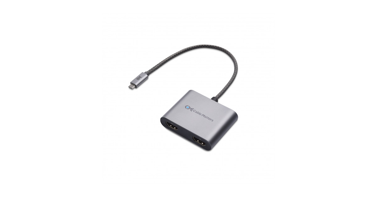 Cable Matters Launches USB-C® Dual Video Adapters With 8K Support ...