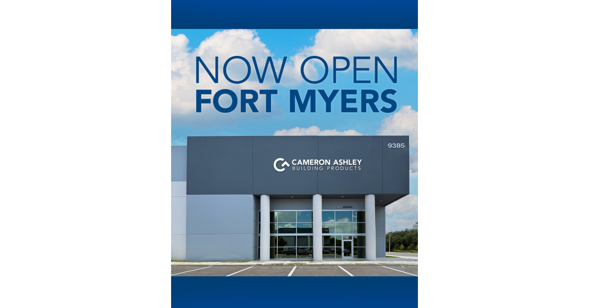 Cameron Ashley Expands in Florida With New Fort Myers Distribution ...