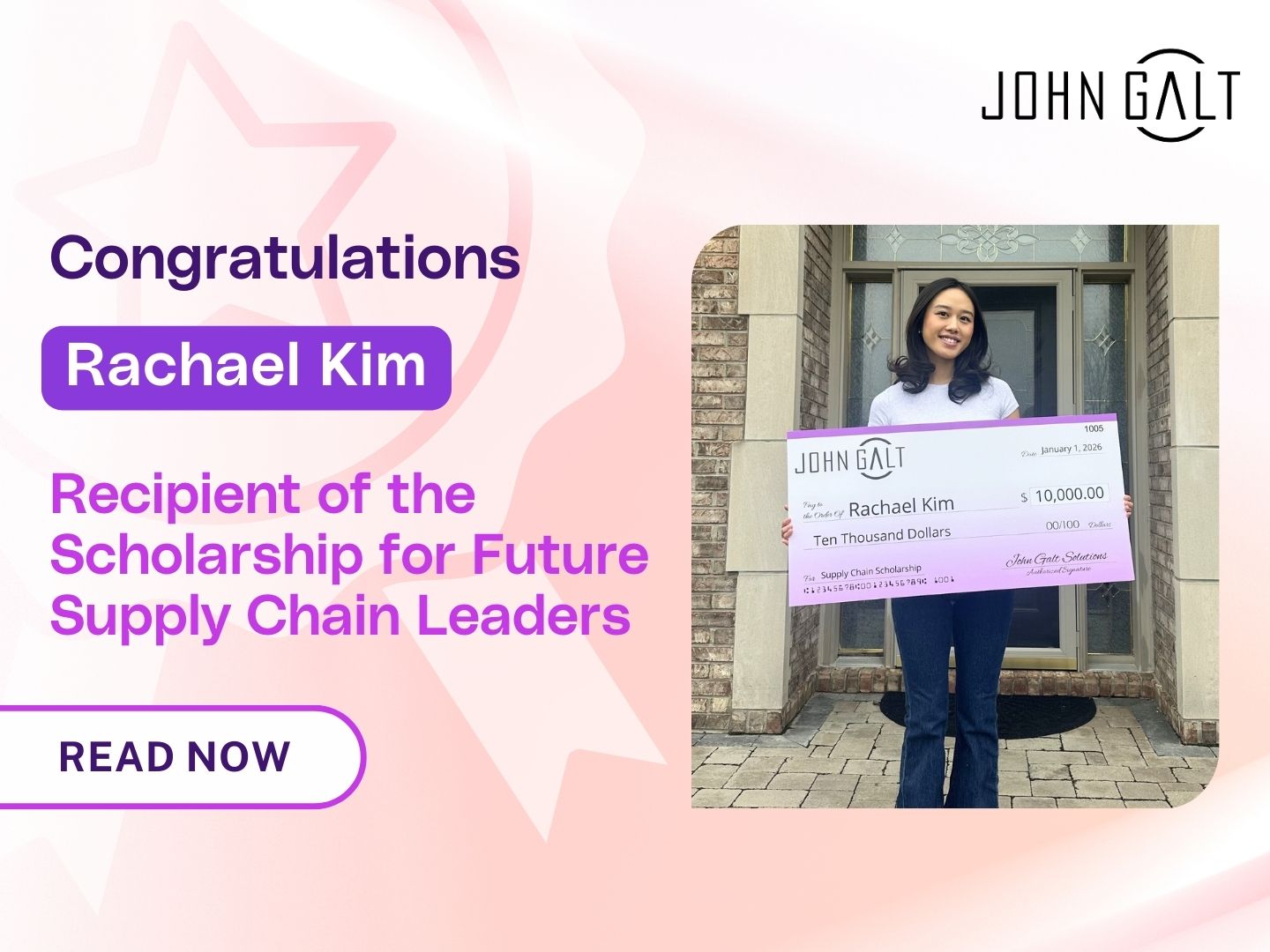 John Galt Solutions Announces Bi-annual Scholarship for Future Supply ...