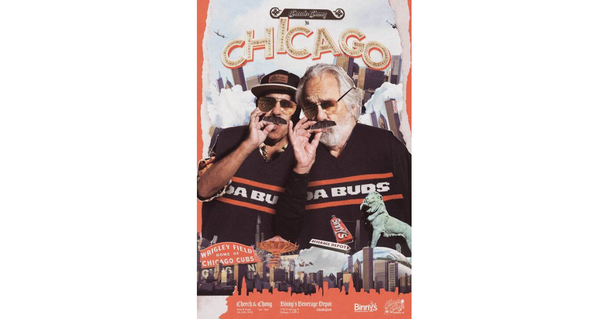 Legendary Stoners Cheech & Chong Are Blowing Into the Windy City for a ...
