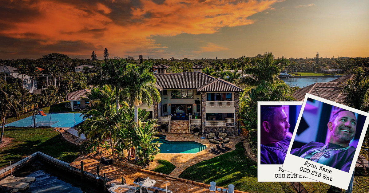 Ryan Kane, CEO of STB Entertainment, Lists $18M Luxury Sanctuary in ...