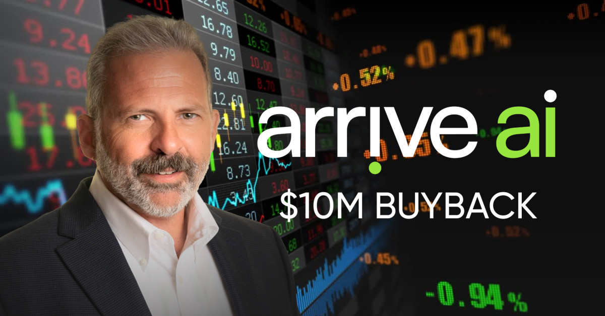 Arrive AI Announces $10 Million Share Repurchase Program | Newswire