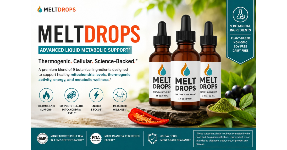 MeltDrops Reviews: Ingredients, Side Effects & TRPV1 Science | Newswire