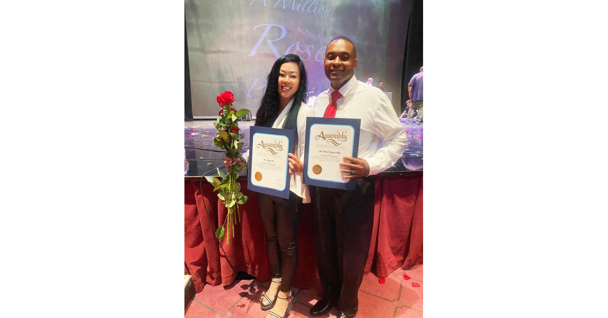 Los Angeles New Power Couple Dr. Vinson Eugene Allen and His Wife Dr ...