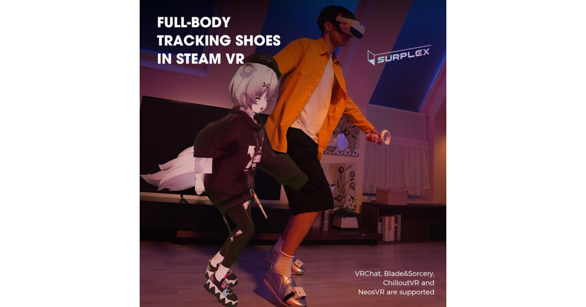 Surplex Announces Launch of Full-Body VR Tracking Shoes | Newswire