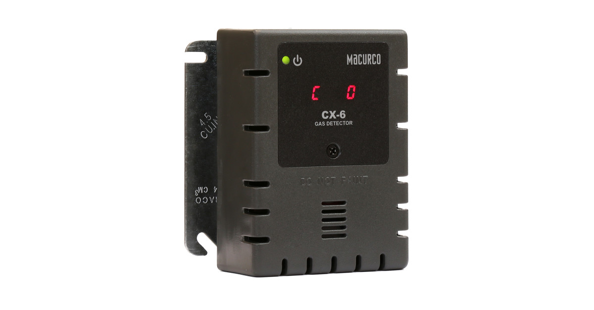 Macurco Announces UL 2075 Certification for CO/NO2 Gas Detectors (CX-6 ...