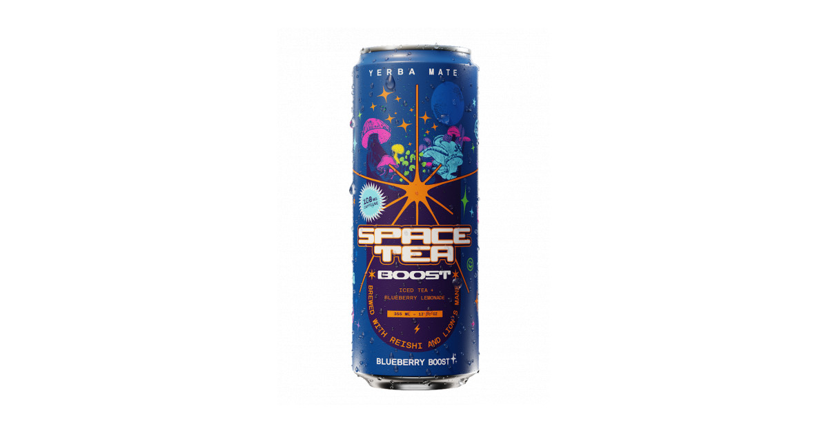 Space Tea Announces Blueberry BOOST in a New Line of Energy Drinks ...