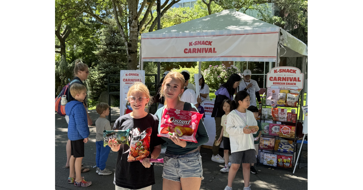 aT Center LA Successfully Hosts K-Snack Carnival Booth at K-FEST World ...